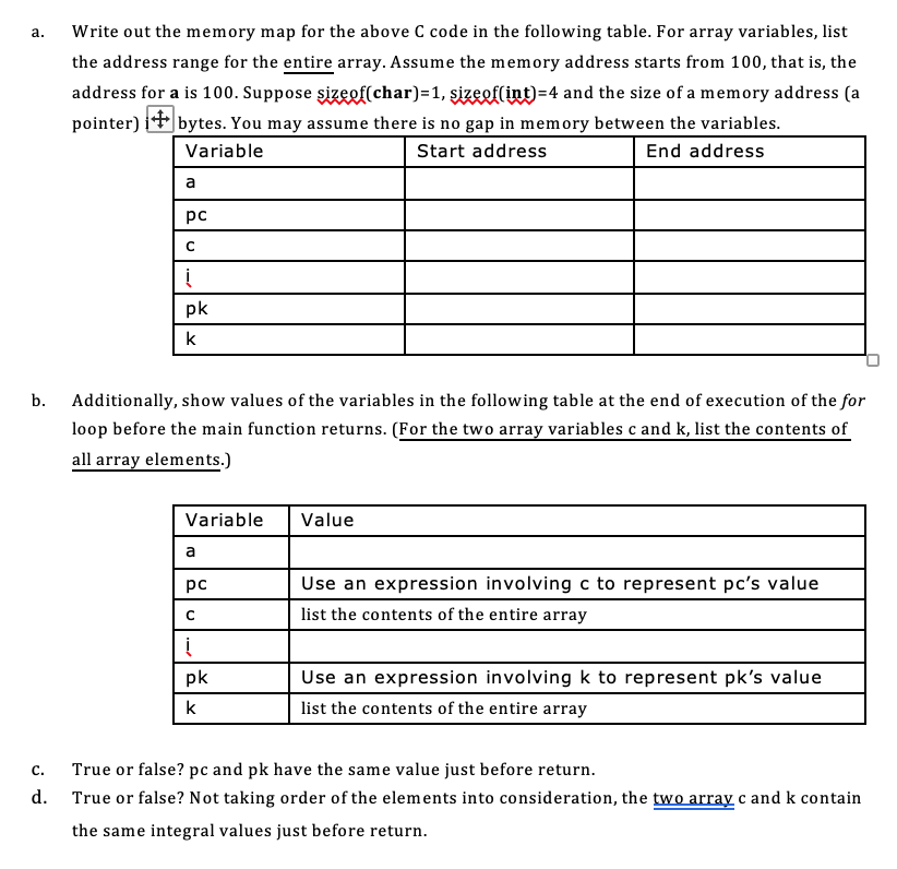 Solved #include int main(int argc, char | Chegg.com