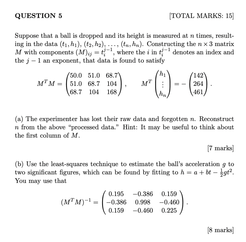 Solved Suppose that a ball is dropped and its height is | Chegg.com