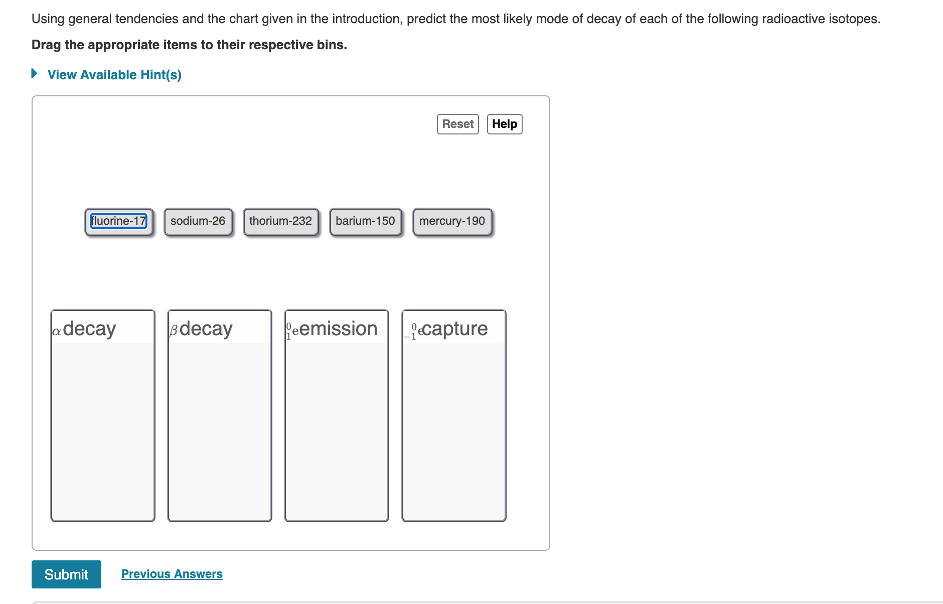 Solved Using general tendencies and the chart given in the | Chegg.com