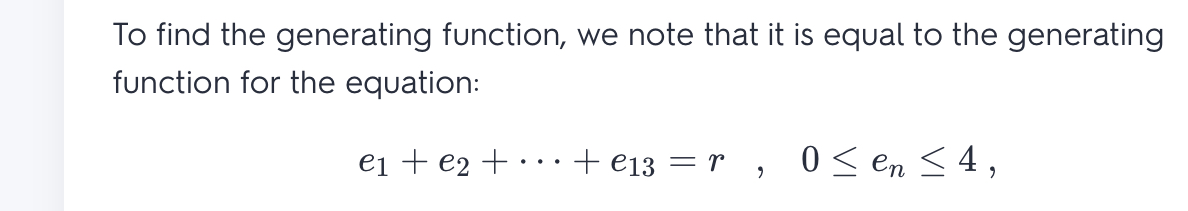 Solved 5 Find The Exponential Generating Function And
