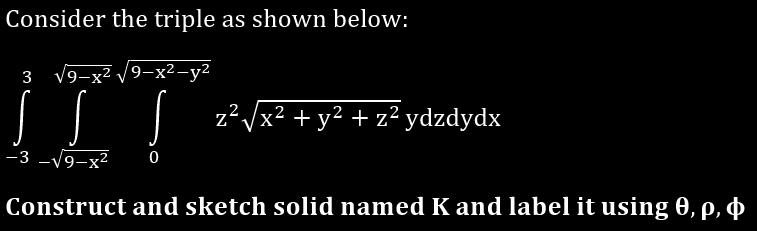 Solved Consider the triple as shown below: II ! *****+ 3 | Chegg.com