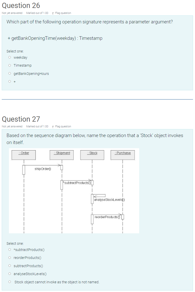 Solved Which part of the following operation signature | Chegg.com