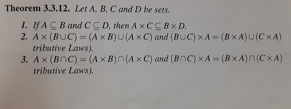 Solved Exercise 3.3.8. [Used in Theorem 3.3.12.] Prove | Chegg.com
