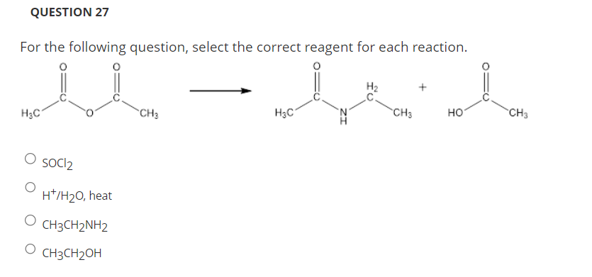 Solved For the following question, select the correct | Chegg.com