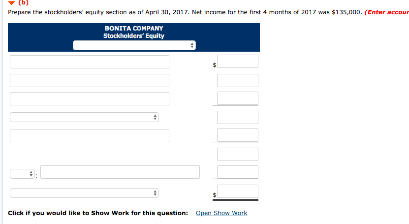 Solved Problem 15-2 (Part Level Submission) Bonita Company | Chegg.com