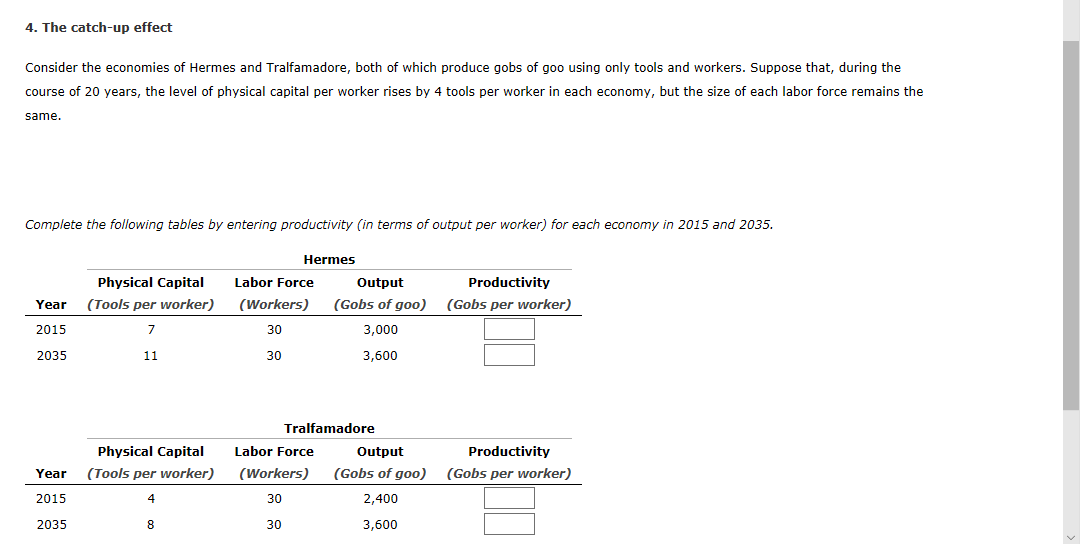 Solved Complete the following tables by entering | Chegg.com