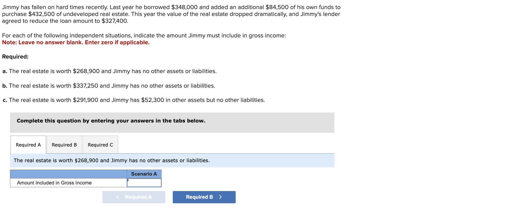 Solved Jimmy Has Fallen On Hard Times Recently Last Year He