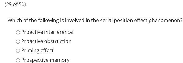 Solved Which of the following is involved in the serial | Chegg.com