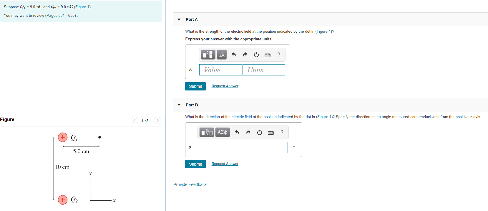 Solved Suppose Q1 9.0 nC and Q2 9.0 nC (Figure 1). You may | Chegg.com Solved Suppose Q1 9.0 nC and Q2 9.0 nC (Figure 1). You may | Chegg.com