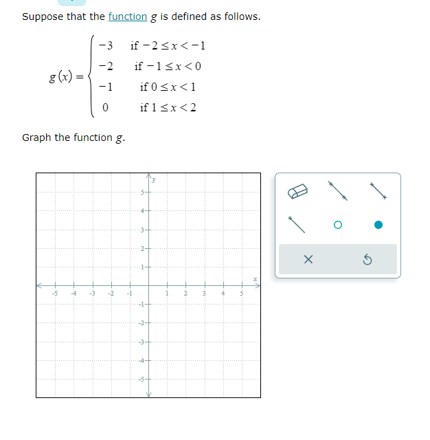 Solved Suppose that the function g is defined as follows. | Chegg.com