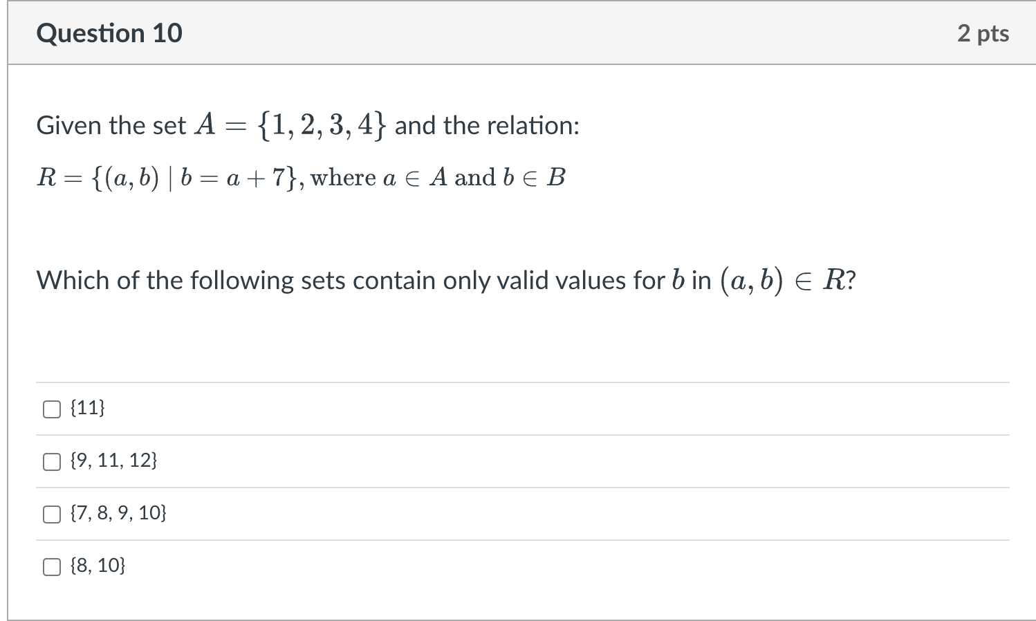 Solved Given the set A={1,2,3,4} and the relation: | Chegg.com