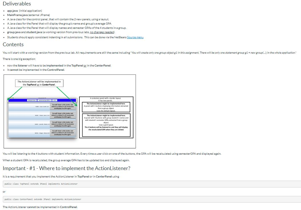How do I attempt this Java: Tracking Buttons - Part 1 | Chegg.com