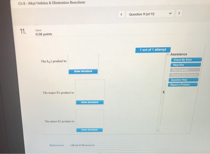 Solved ORGANIC CHEM 1-CHEM 2223 SPRING CHEMISTRY Ch 8-Ally | Chegg.com