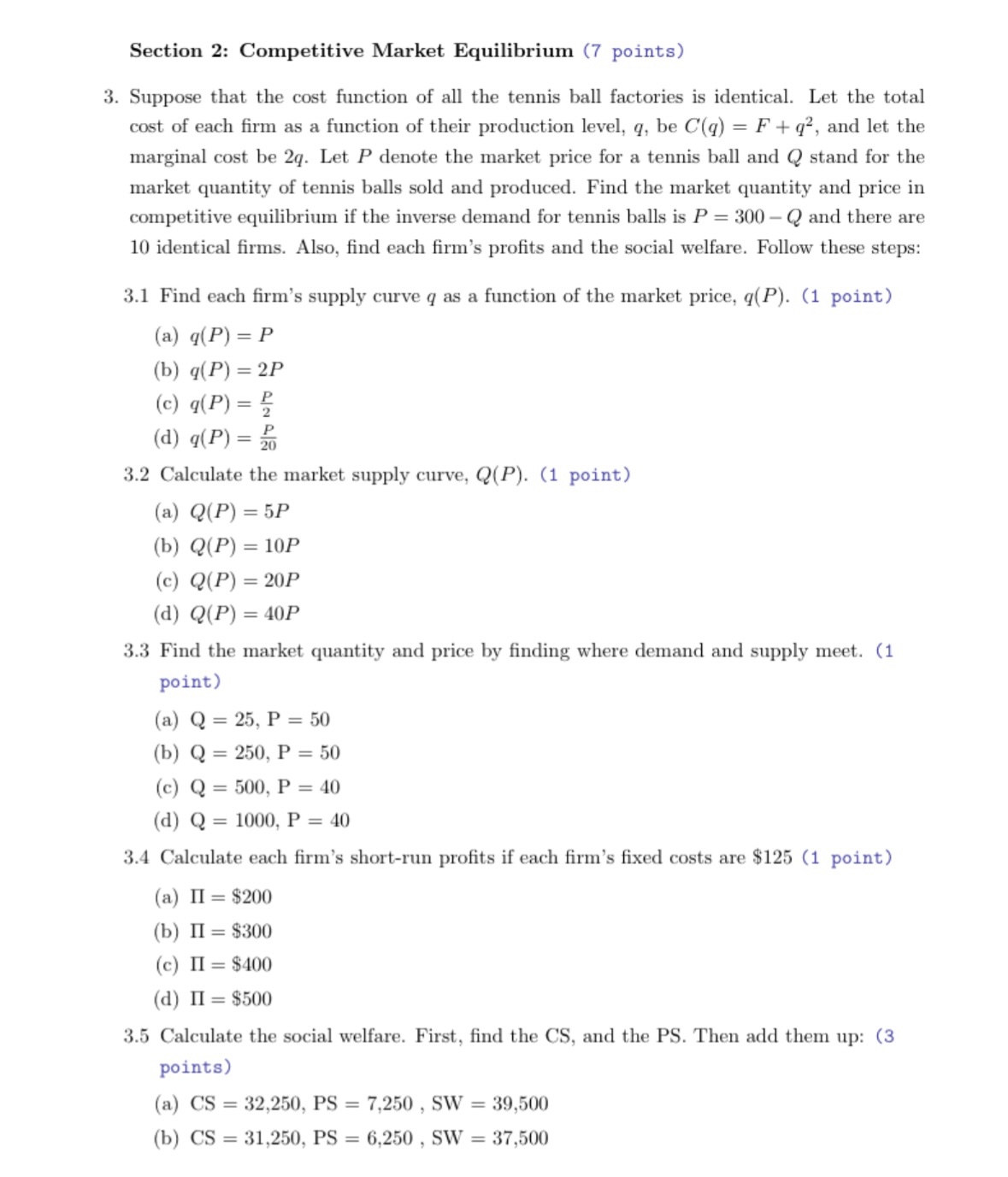 Solved Can you look at ﻿question 3.4 ﻿and 3.5 | Chegg.com