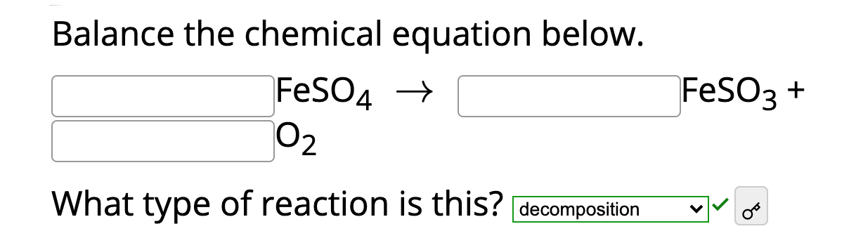 Balance the following reaction equation: Fe2O3 + H2 个 | Chegg.com