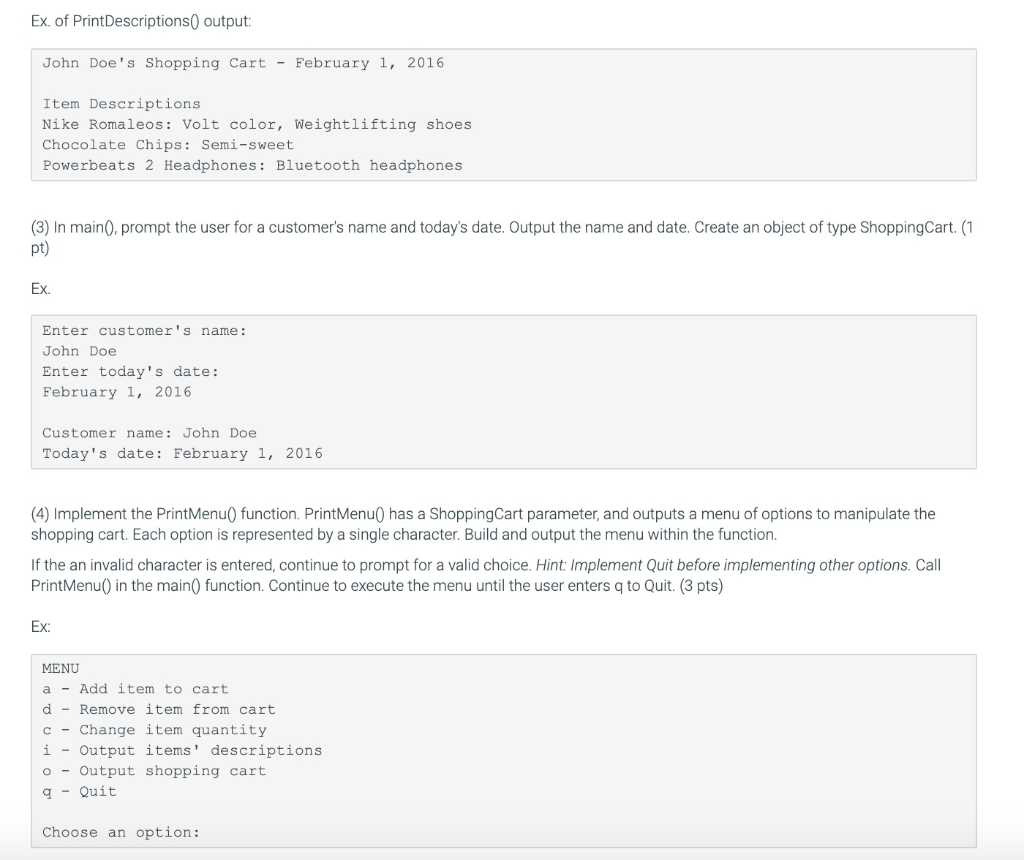 Solved Using C++ write the following files: main.cpp , | Chegg.com