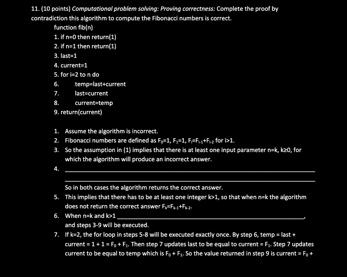 Solved 11 10 Points Computational Problem Solving 5824