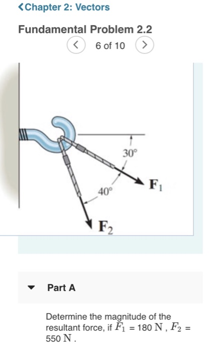 Solved 〈Chapter 2: Vectors Fundamental Problem 2.2 6 of 10 > | Chegg.com