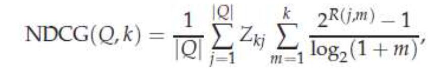 Solved NDCG: a benchmark for information retrieval system | Chegg.com