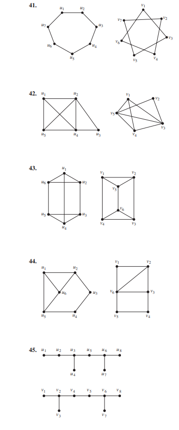 Solved In Exercises 38-48 determine whether the given pair | Chegg.com