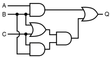 Solved Determine the logical expression for the following | Chegg.com