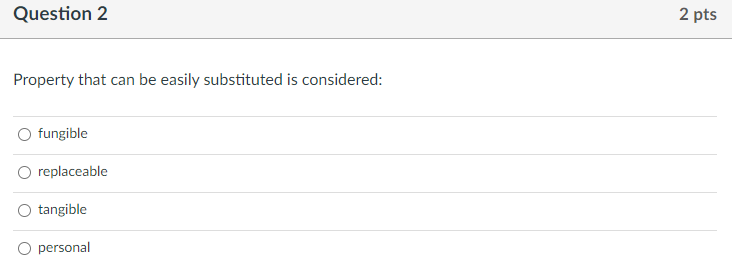 Solved The term "property" refers to tangible or intangible | Chegg.com