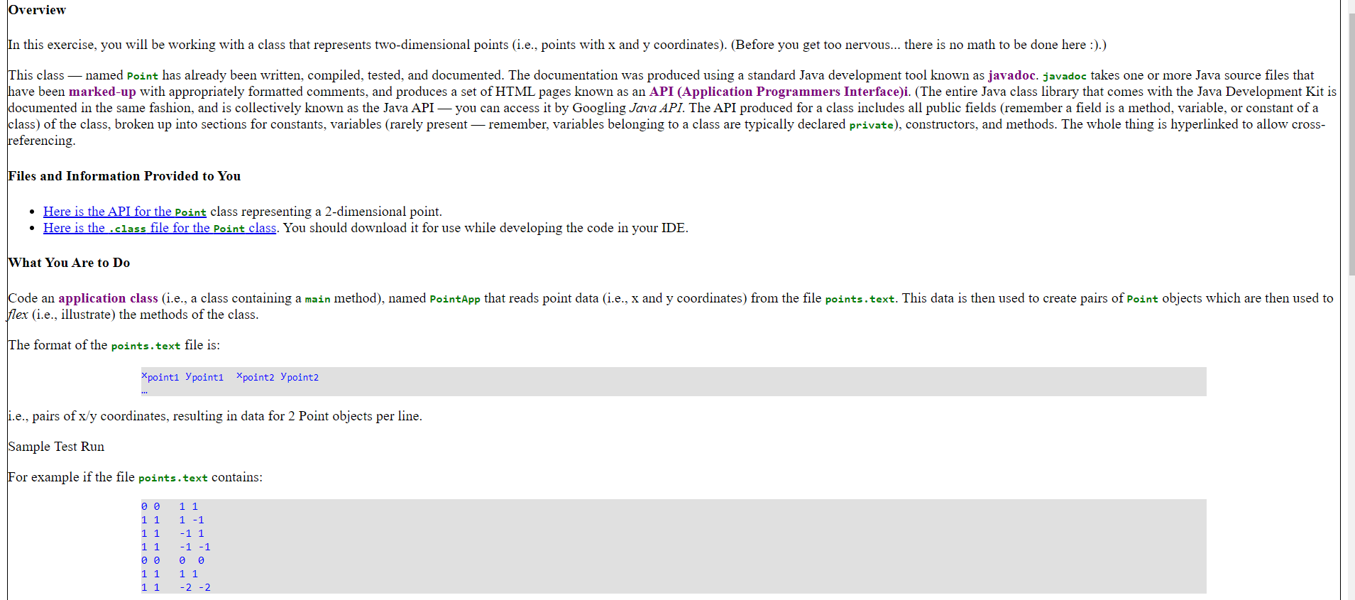 The following link gives you both the API page and | Chegg.com