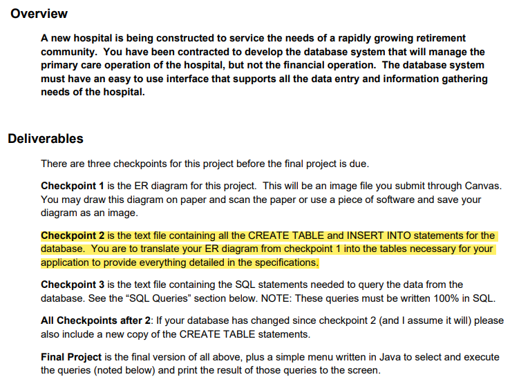 Solved Need correct tables created based on the ER diagram | Chegg.com
