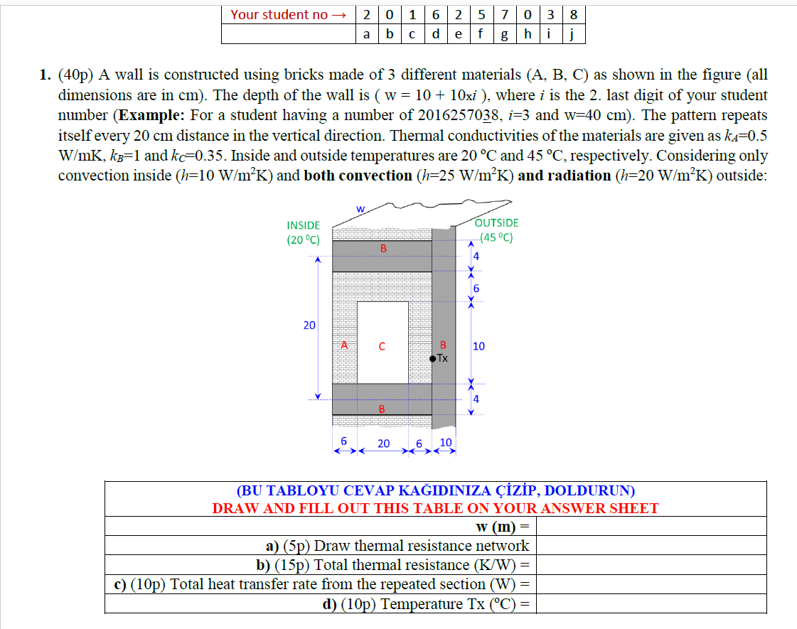 Solved Your student no + 1 8 20 a b 625703 d e f hi C j 1. | Chegg.com