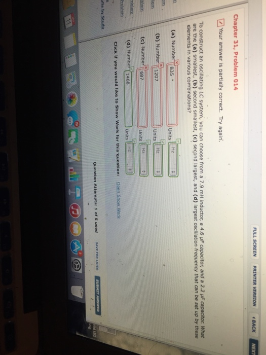 Solved To construct an oscillating LC system, you can choose | Chegg.com