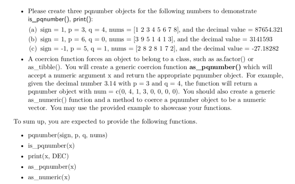 1: Dealing with Large Numbers To simulate how the | Chegg.com