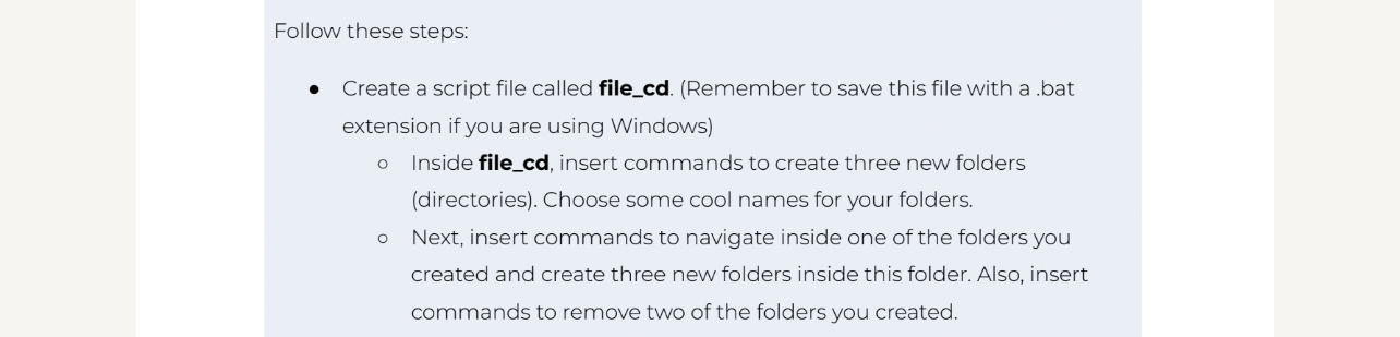 Solved Follow these steps: - Create a script file called | Chegg.com