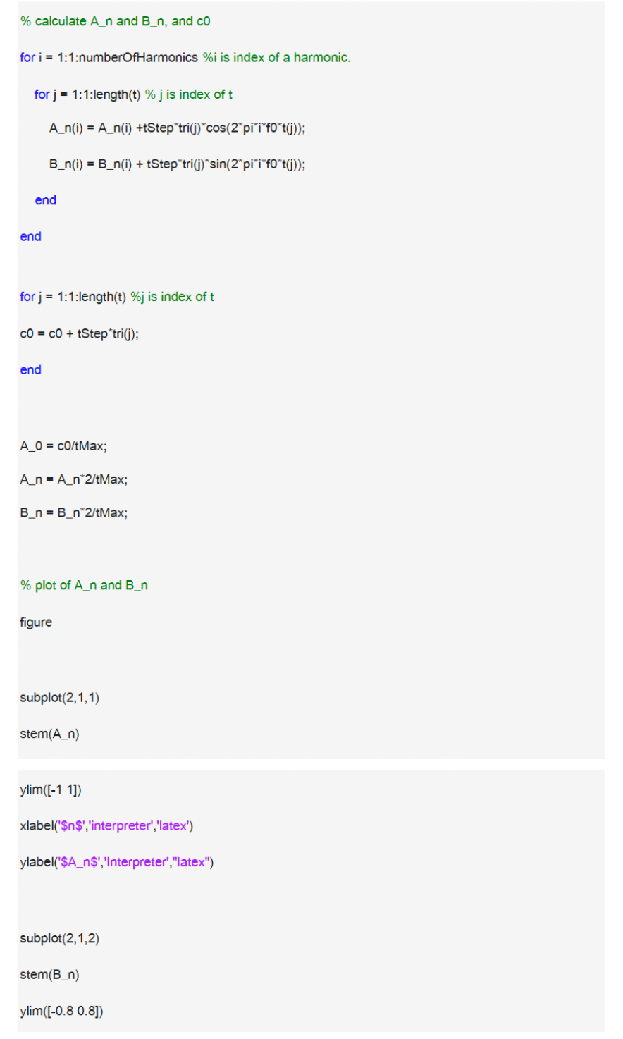 Solved Solve the question parts A-F using the given code by | Chegg.com