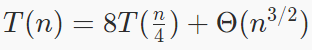 Solved Using the Master Theorem, find the runtime | Chegg.com