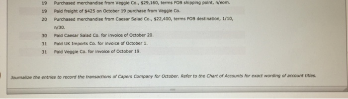 Solved Instructions The following selected transactions were | Chegg.com Solved Instructions The following selected transactions were | Chegg.com