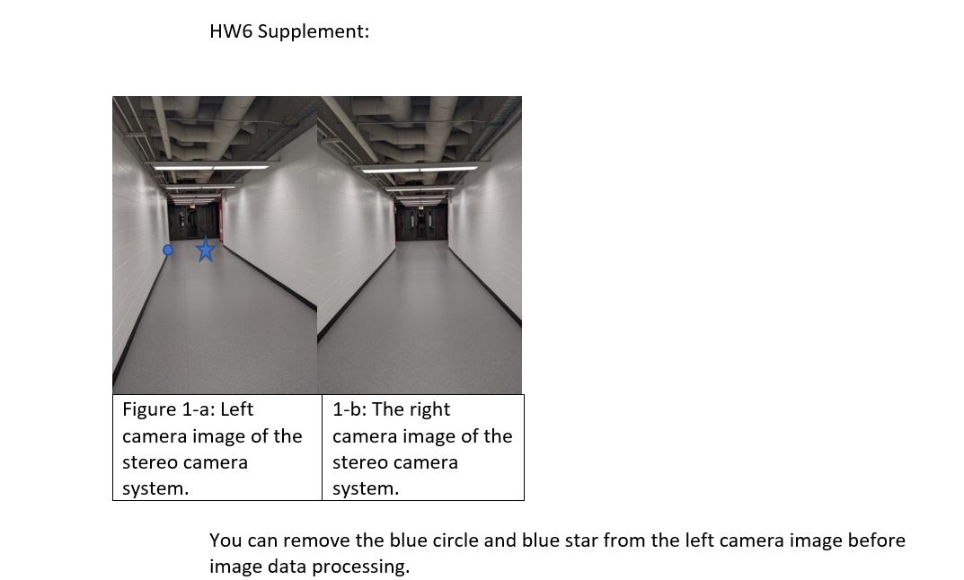 Solved 1) Given the following two left and right camera | Chegg.com