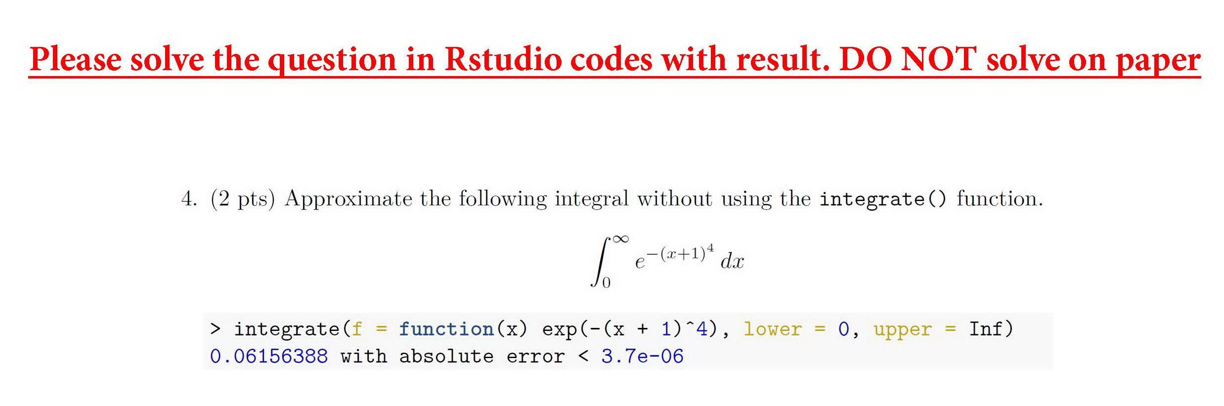 Solved Please solve the question in Rstudio codes with | Chegg.com