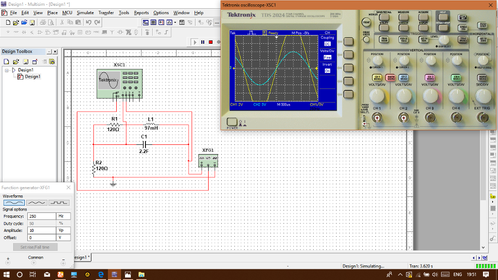 Solved Designi-Multisim-Design11 File Edit View Place MCU | Chegg.com
