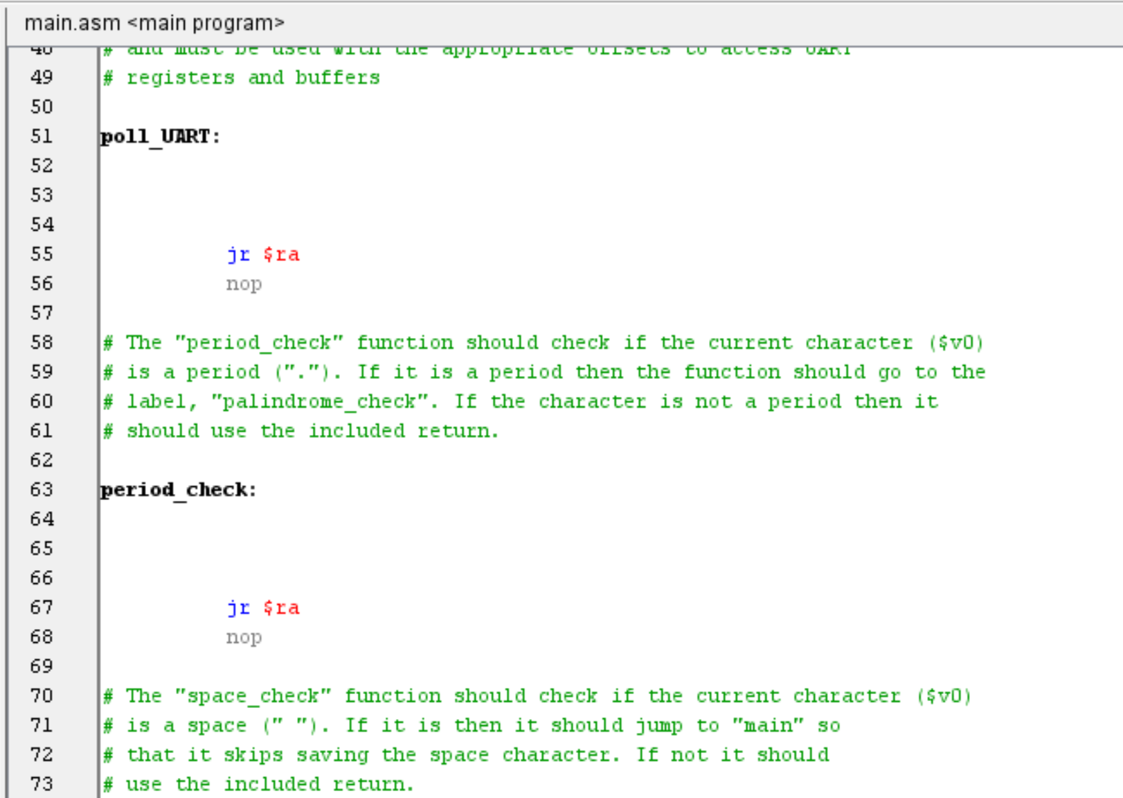 Solved The Task In this project, you will be writing a | Chegg.com