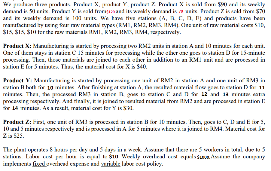 Solved According to the theory of constraints question | Chegg.com
