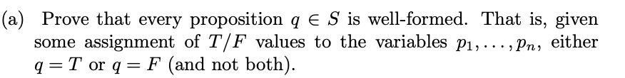 Solved Let P1, P2, ..., Pn be n > 0 propositional variables. | Chegg.com