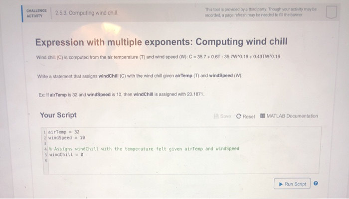 Solved CHALLENGE ACTIVITY 25.1: Compute an expression his | Chegg.com Solved CHALLENGE ACTIVITY 25.1: Compute an expression his | Chegg.com