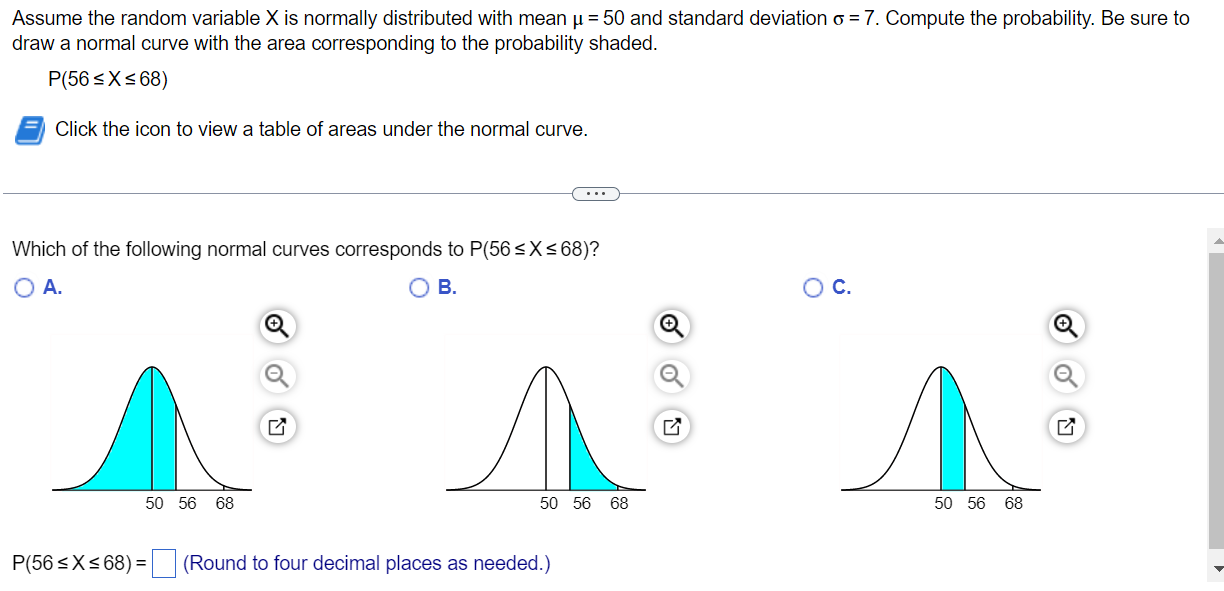 Solved Assume The Random Variable X Is Normally Distributed 