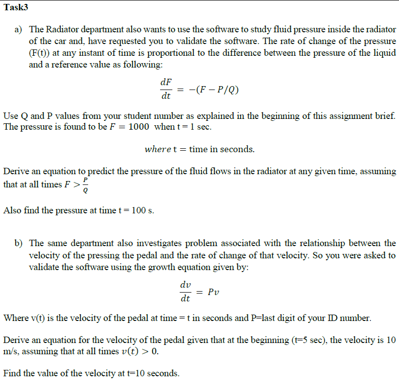 Solved Scenario You are assigned a role as a mechanical | Chegg.com