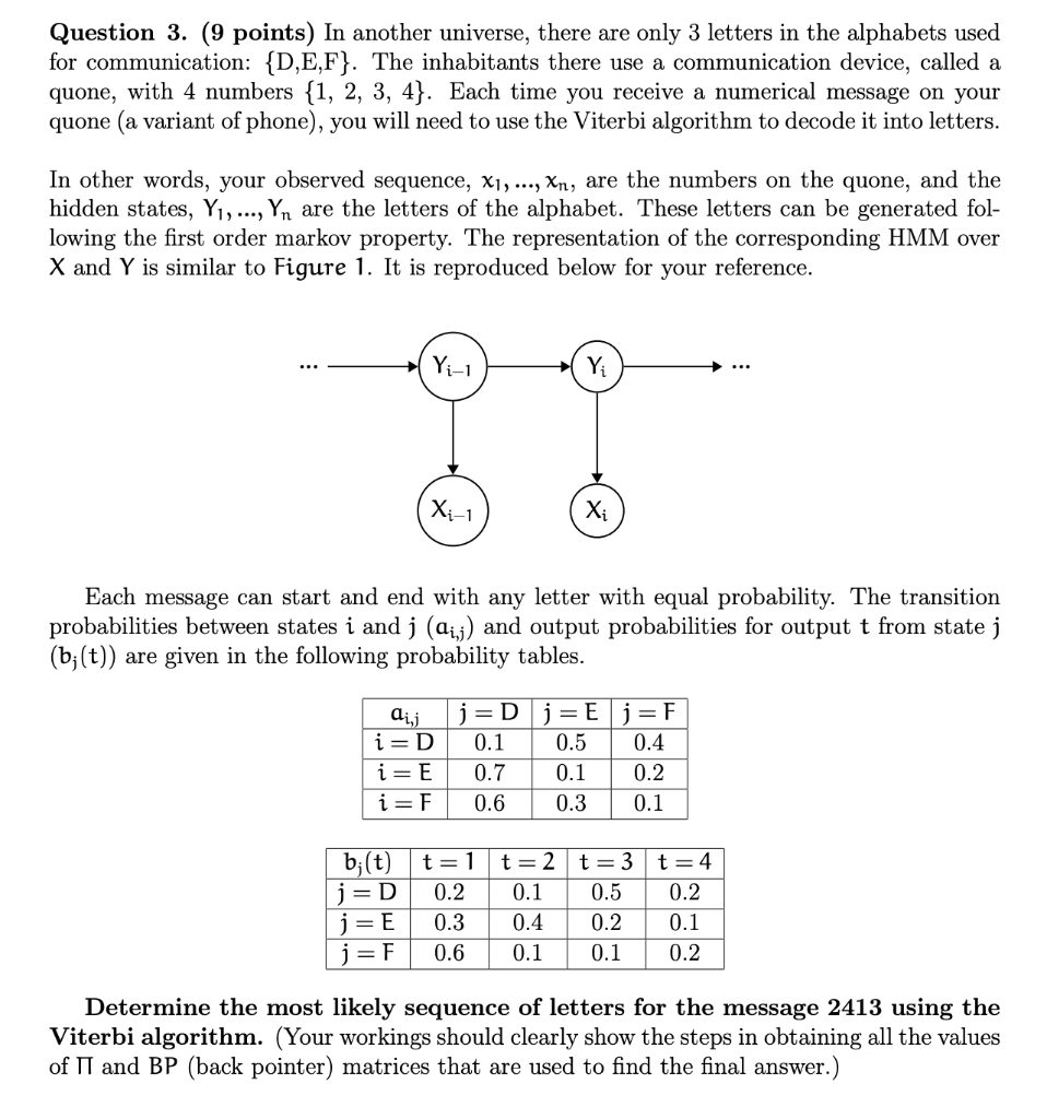 Solved Question 3. (9 points) In another universe, there are | Chegg.com Solved Question 3. (9 points) In another universe, there are | Chegg.com