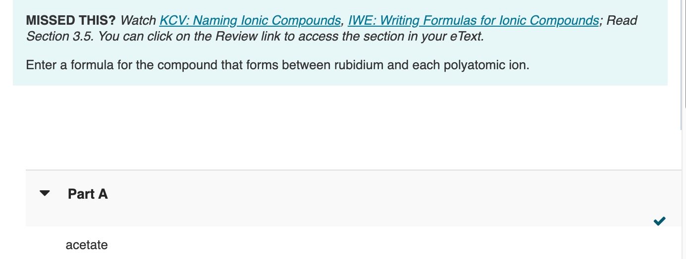 Solved Enter a formula for the compound that forms between | Chegg.com