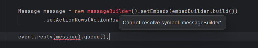 Solved I tried to make a button on IntelliJ IDEA using some | Chegg.com