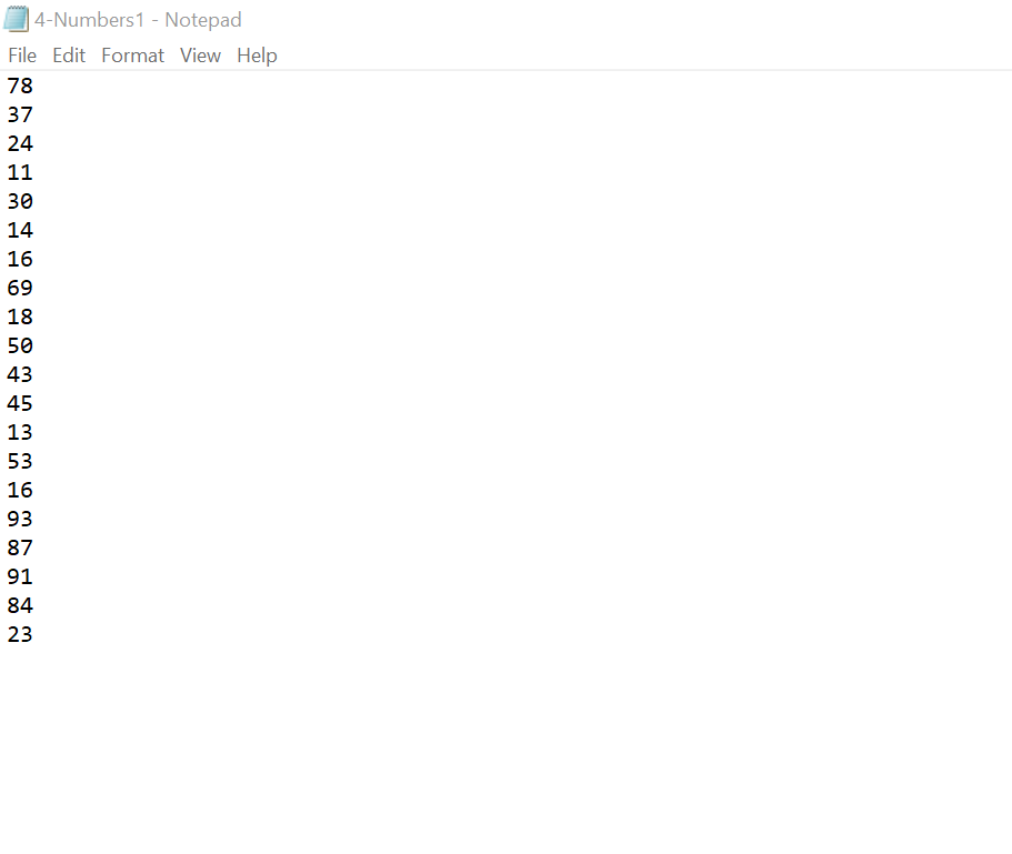 Solved 1. #4 - Number Analysis Program Design a program that | Chegg.com