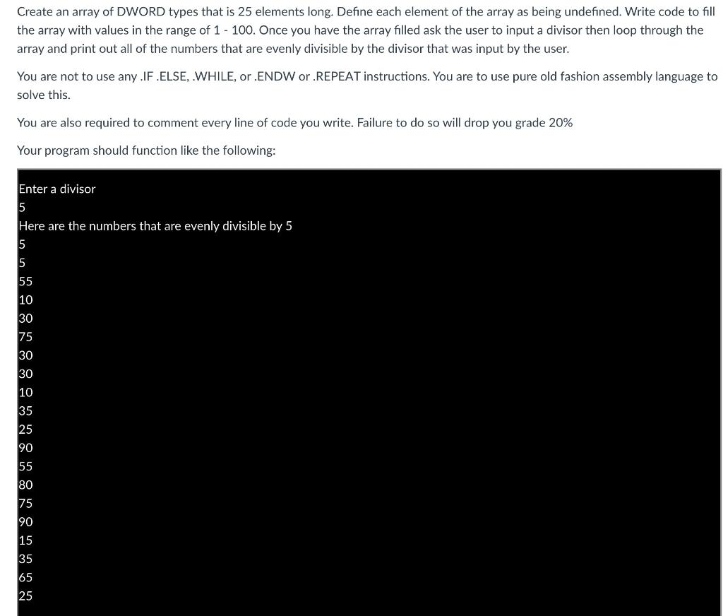 Solved ASSEMBLY LANGUAGE 86 ARCHITECTURE HELP PLEASE I WILL | Chegg.com