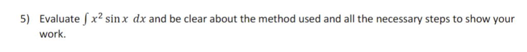 Solved Help solve calculus. Show all steps and methods, be | Chegg.com